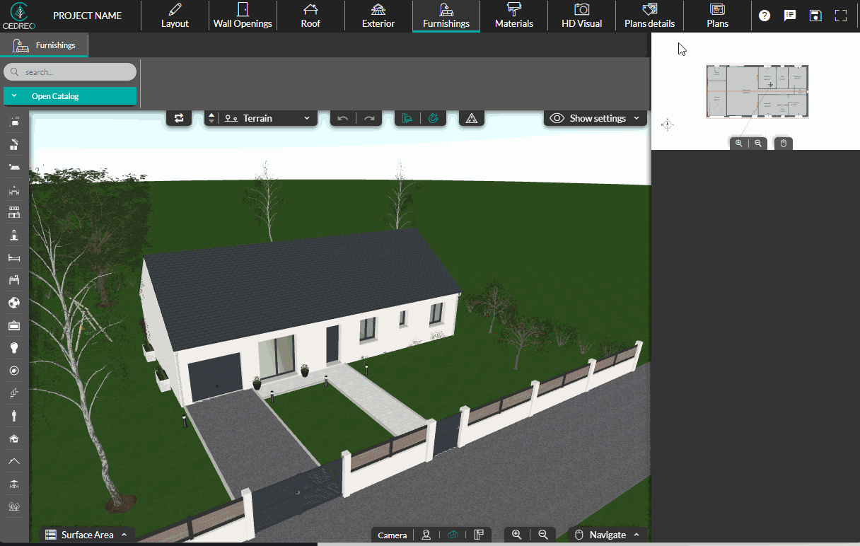Add And Customize A Cross section Plan
